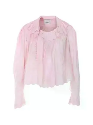 MARANT ETOILE Zelly Ruffled Blouse