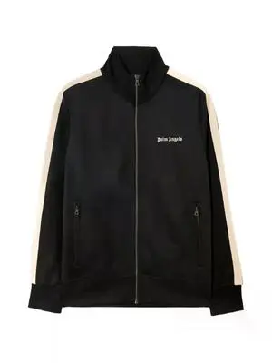 Palm Angels Logo Striped Jacket - Black