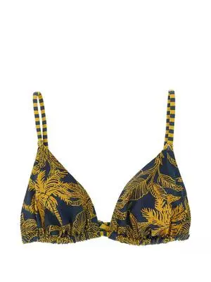 ERES Hamac Patterned Bikini Top - Blue