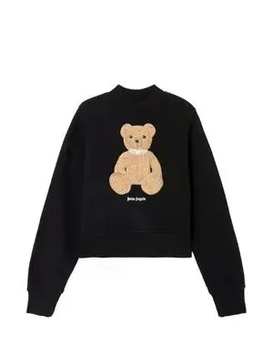 Palm Angels Bear-graphic Sweatshirt - Black