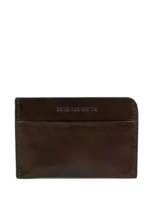 Dries Van Noten Logo Card Holder - Brown