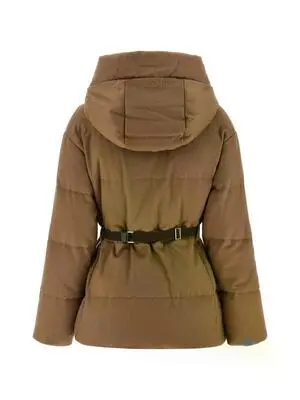 Max Mara Corona Single-breasted Hooded Coat