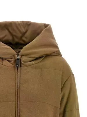 Max Mara Corona Single-breasted Hooded Coat