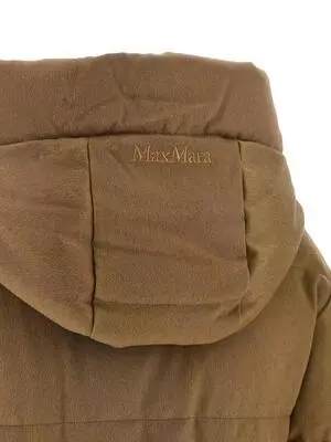Max Mara Corona Single-breasted Hooded Coat