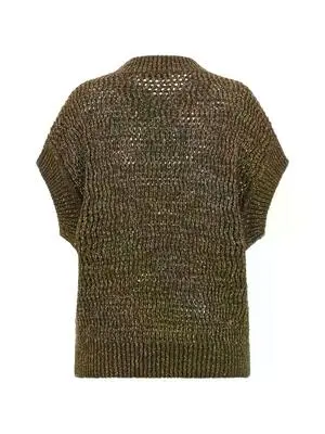 Max Mara Crew-neck Short-sleeve Sweater