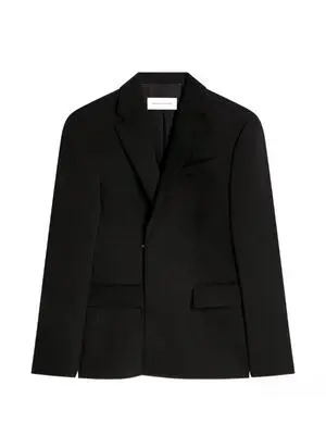 Dries Van Noten Notched-lapel Jacket - Black
