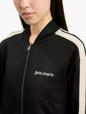 Palm Angels Logo Side-stripe Bomber Jacket