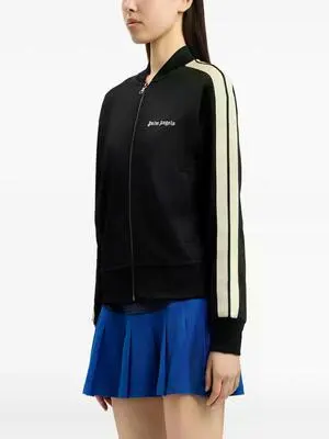 Palm Angels Logo Side-stripe Bomber Jacket