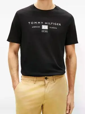 Tommy Hilfiger Pattern T-shirts For Men