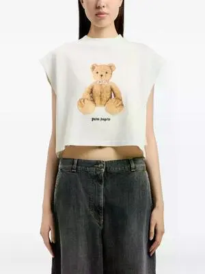 Palm Angels Bear-print Tank Top
