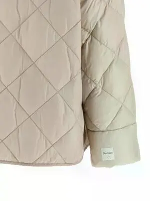 Max Mara Diamond-quilted Down Jacket