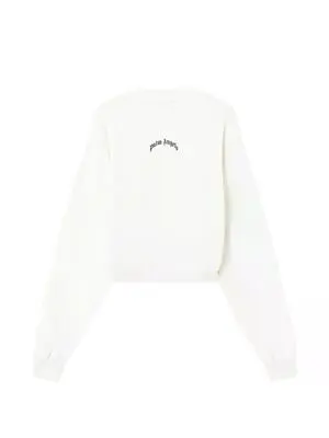 Palm Angels Logo-print Sweatshirt - Neutrals