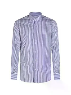 MAZZARELLI Striped Shirt - White