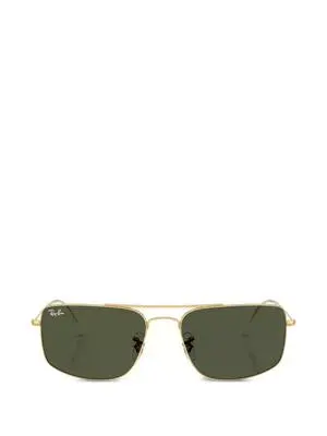 Ray-ban Square Metal Sunglasses - Gold