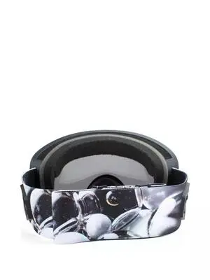 OUT OF Printed Ski Goggles - Black