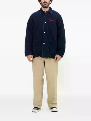 Visvim Indigo Logo Jacket