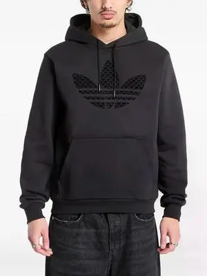 Adidas Monogram Infill Hoodie - Black