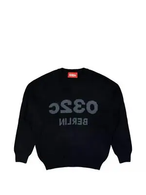 032C Crew-neck Sweatshirt - Black