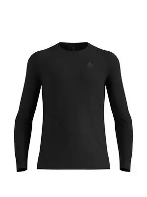 ODLO Natural Merino 160 Long-sleeved Wool Top - Black