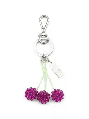 MAISON MARGIELA Cherries-shape Keyring - Purple