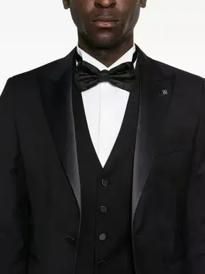 Tagliatore Peak-lapels Single-breasted Suit Set - Blue
