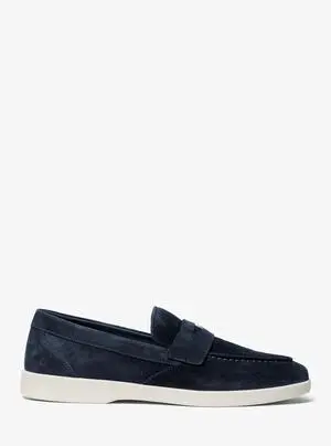 Michael Kors Wesley Suede Loafers - Blue
