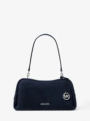 Michael Kors Cecily Medium Suede Shoulder Bag