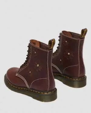 Dr. Martens 1460 Pascal Flower Leather Boots