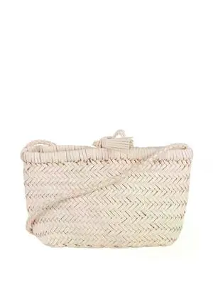 Dragon Diffusion Minsu Woven Cross Body Bag - Neutrals