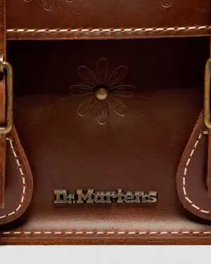 Dr. Martens 7 Inch Mayhem Leather Satchel - Tan