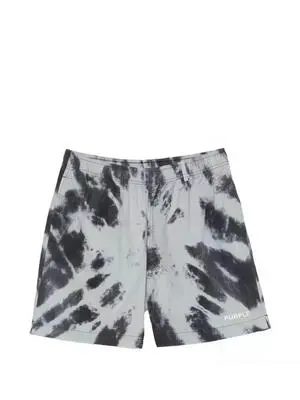 PURPLE BRAND Tie Dye Shorts - Grey