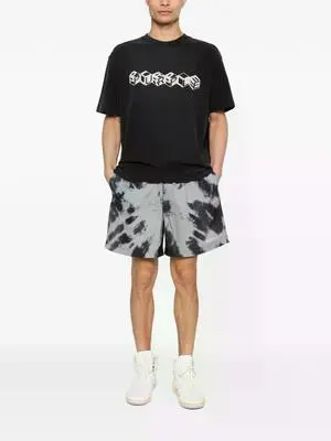PURPLE BRAND Tie-dye Shorts - Grey