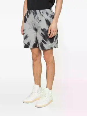 PURPLE BRAND Tie-dye Shorts - Grey