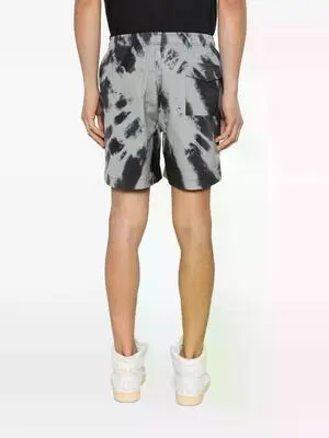 PURPLE BRAND Tie-dye Shorts - Grey