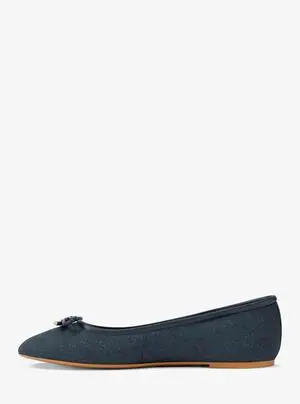 Michael Kors Savannah Denim Ballet Flat - Blue