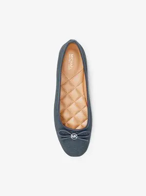 Michael Kors Savannah Denim Ballet Flat - Blue