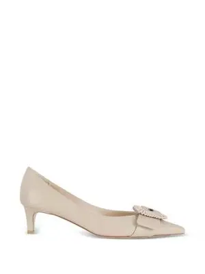 Roberto Festa Sirio Leather Pumps - Neutrals