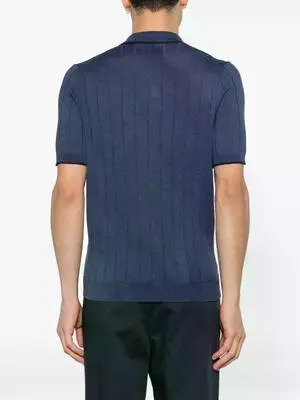 FILERIA Vertical-stripe Short-sleeve T-shirt