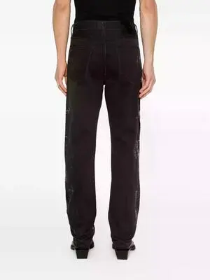 PURPLE BRAND Beaded Palms Denim Jeans