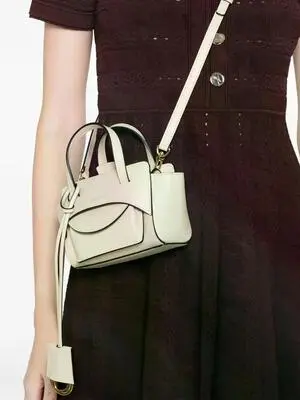 HIDESINS Premiere Top Handle Leather Tote - Neutrals