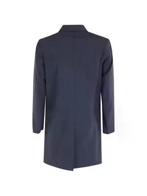 KIRED Buttoned Mid-length Coat - Blue