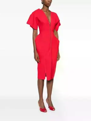 Maticevski Zip Midi Dress