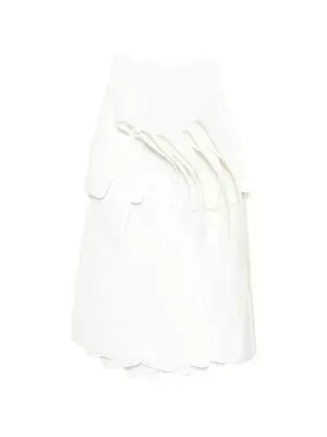 Maticevski Tiered Panel Midi Skirt