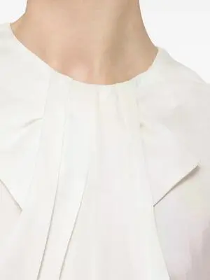 NISSA Pleat-detail Blouse