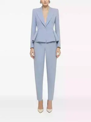 NISSA High-rise Trousers - Blue