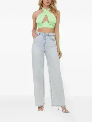 For Love & Lemons Crisscross Crop Top