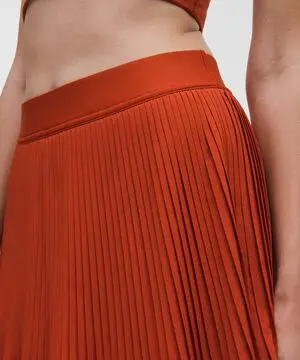 Lululemon Repleat High-rise Tennis Skirt - Autumn Rust