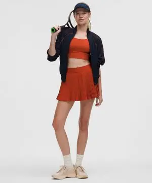 Lululemon Repleat High-rise Tennis Skirt - Autumn Rust