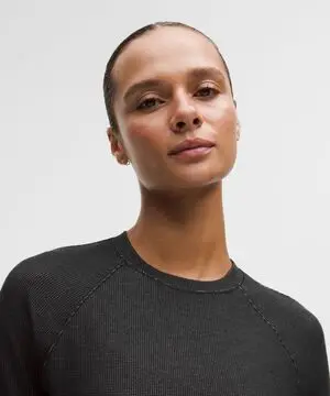 Lululemon Waffle-knit Crewneck Base Layer