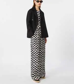 Max Mara Silk Printed Ronchi Jumpsuit